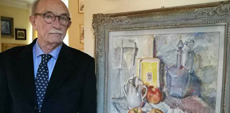 La mostra del pittore Arata